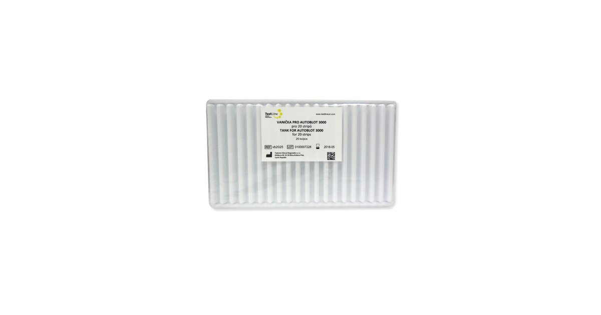 Vanička pro Autoblot 3000 (20 WB stripů) | BioVendor LM