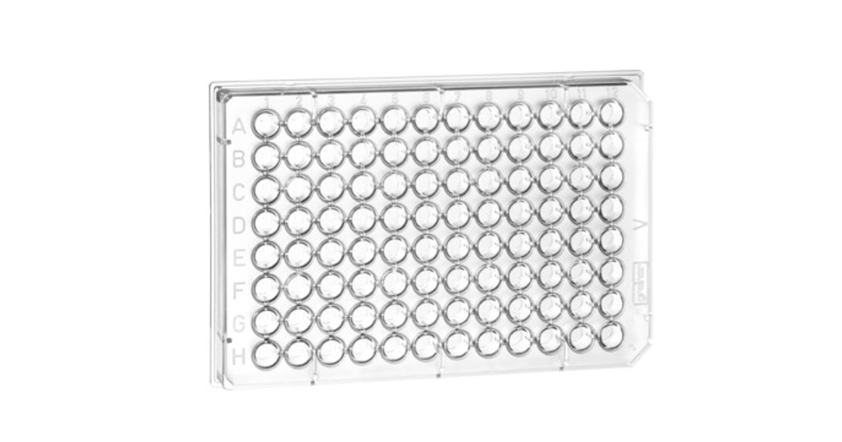 CELL CULTURE MICROPLATE, 96 WELL, PS, V-BOTTOM, CLEAR | BioVendor LM